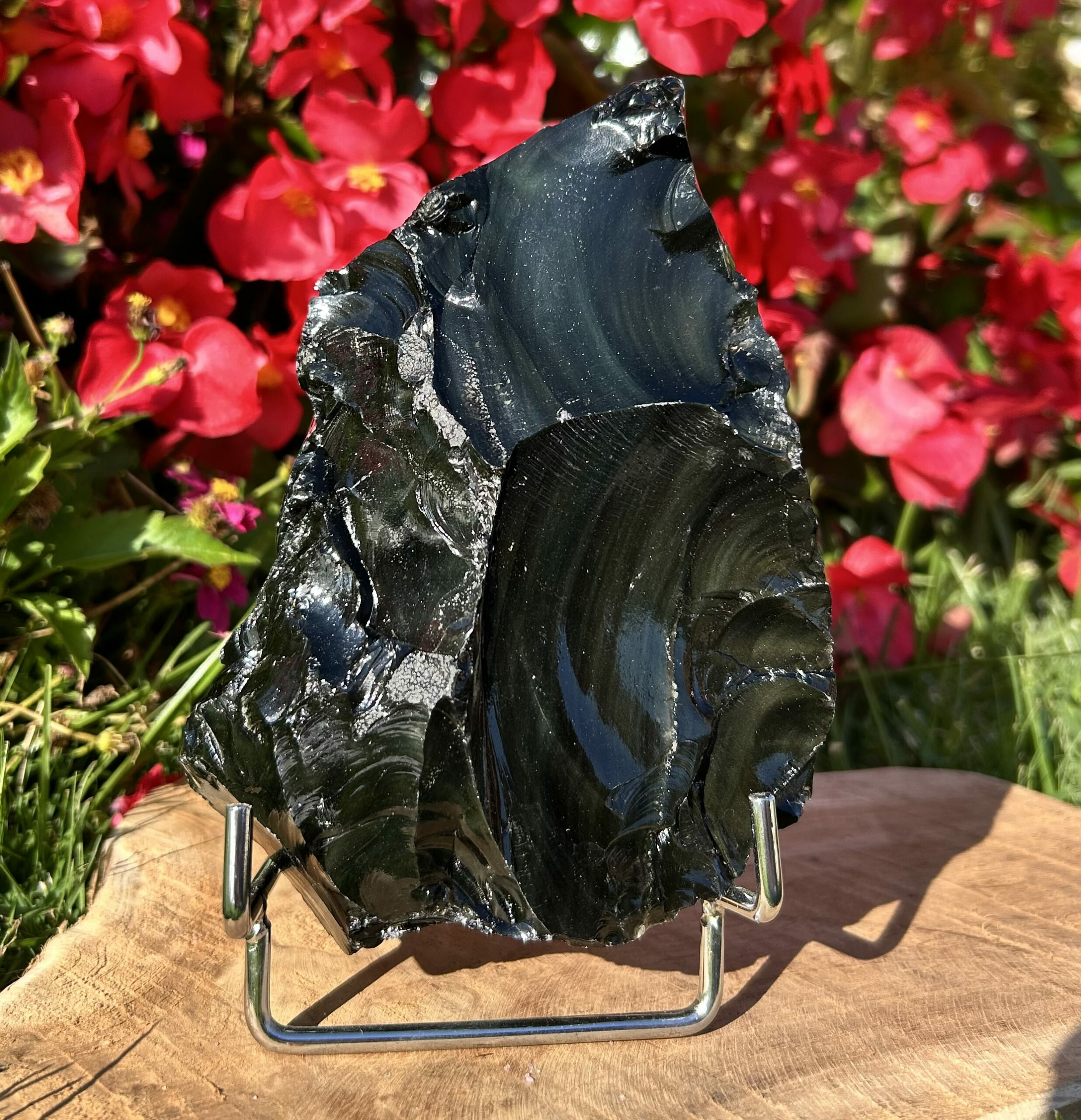 BLOC BRUT OBSIDIENNE NOIRE - mariclem