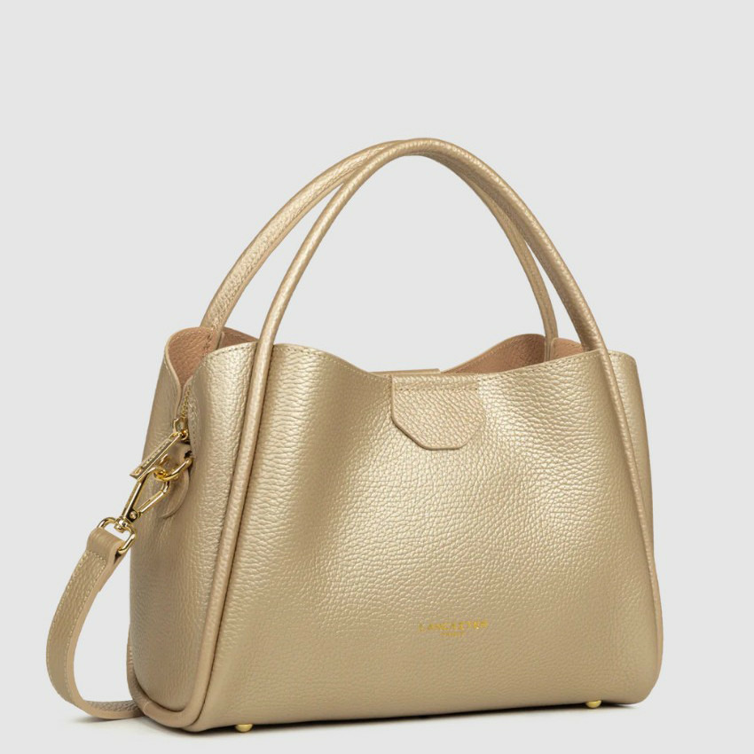 Lancaster Ida Double Sac Porté Epaule 470-84 Champagne-In-Nude - noix d ...
